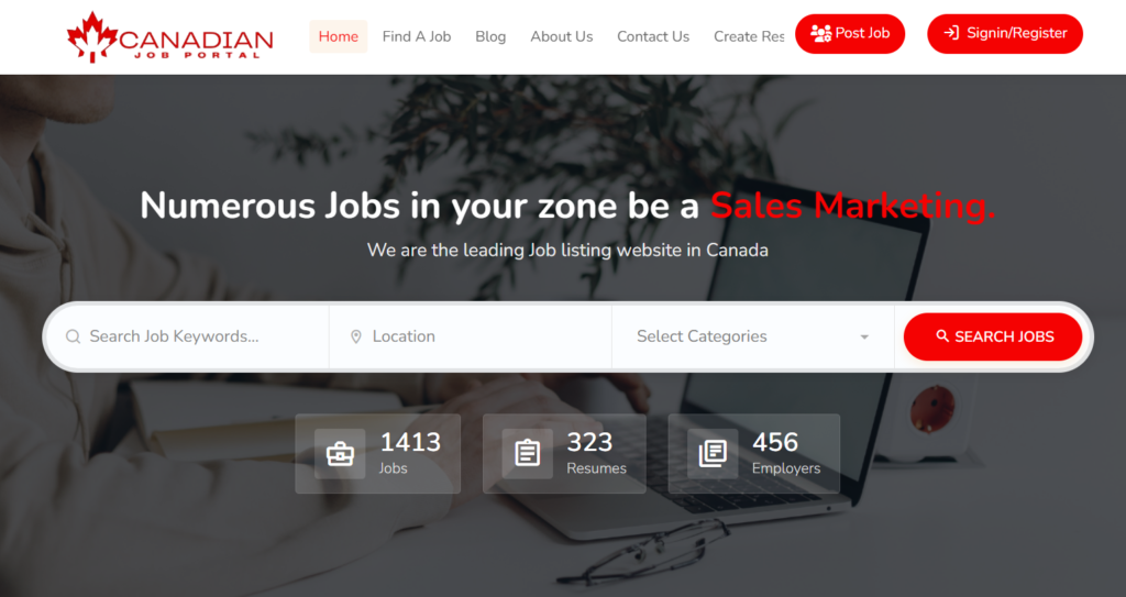 Canadian Job Portal – Tejkart Marketing LTD